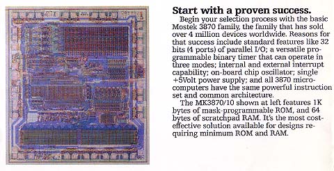 IC collection MK3870